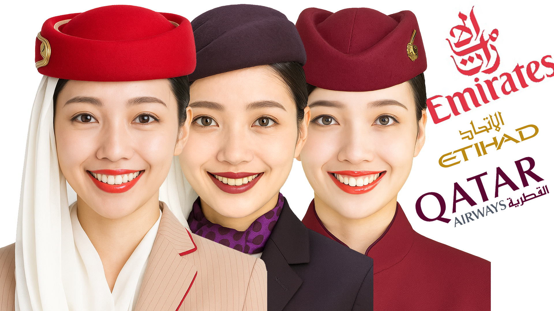 【完全ガイド】カタール・エミレーツ・エティハドCA応募写真の撮り方